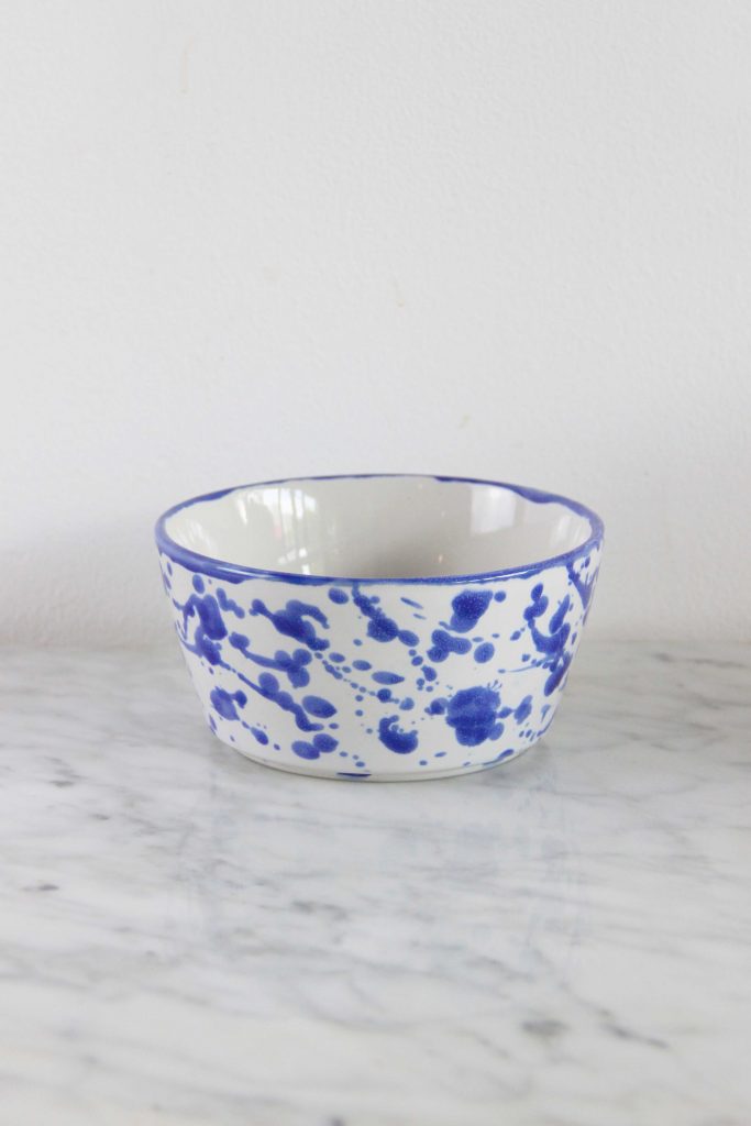 Blue Splatter Soup Bowl Small - Cayenne Home